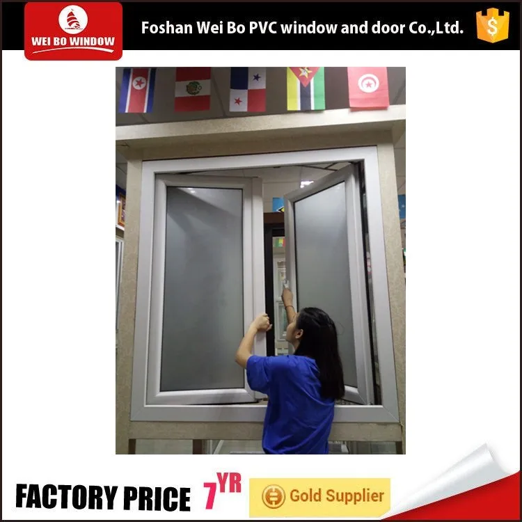 Standard Bathroom PVC Casement Windows - Durable & Stylish