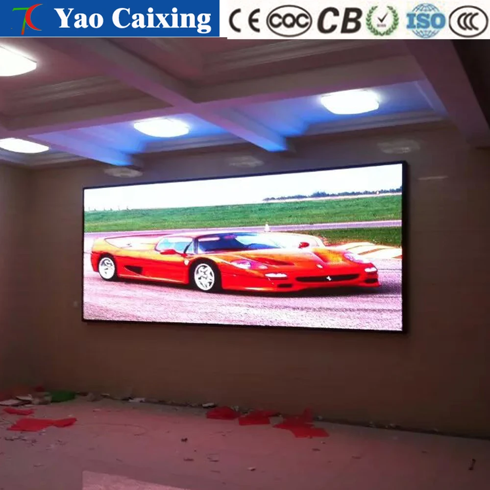 P6 SMD3528 Indoor RGB LED Advertising Screen Module Board - 32x32 Pixel ...