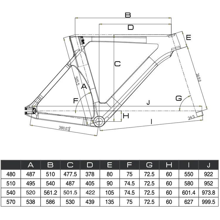 High Modulus Toray T700 Carbon Fiber Fixed Gear Bike Track Bike Frame ...