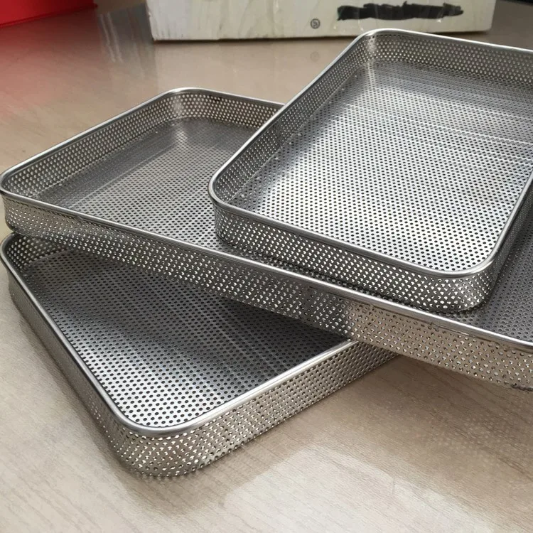 304 Stainless Steel Perforated Baking Trays - Durable & Versatile