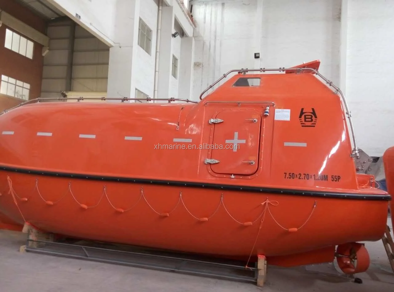 25p Marine Offshore Lifeboat With Platform Type Davit - Buy Tempsc ...