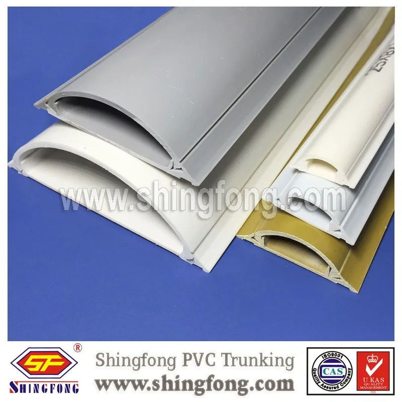 Pvc Arc Floor Cable Trunking - Buy Home/office Pvc Floor Cable Trunking ...
