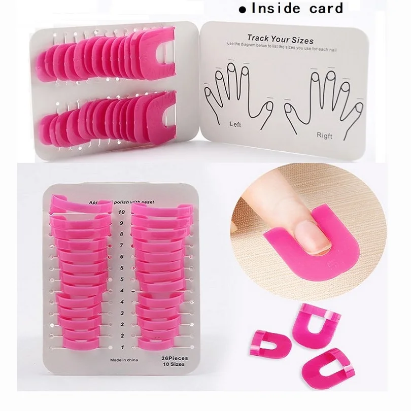 Easy Peel Off Finger Protection Tape Anti-overflow Polish Nail ...