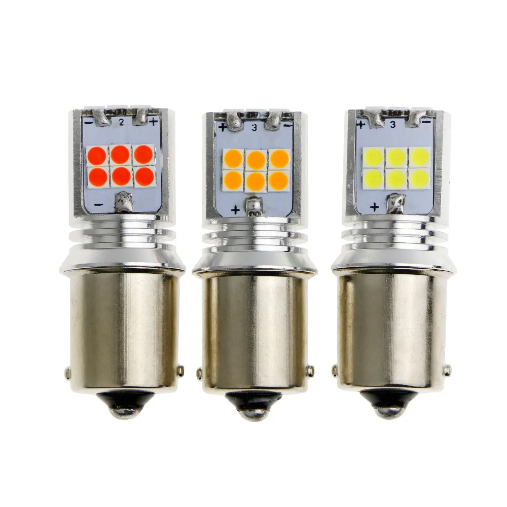 7443 Led Bulb Red Melphan-Auto 7443 Led Car Bulb, 12V-24V 7443 7440 T20 ...