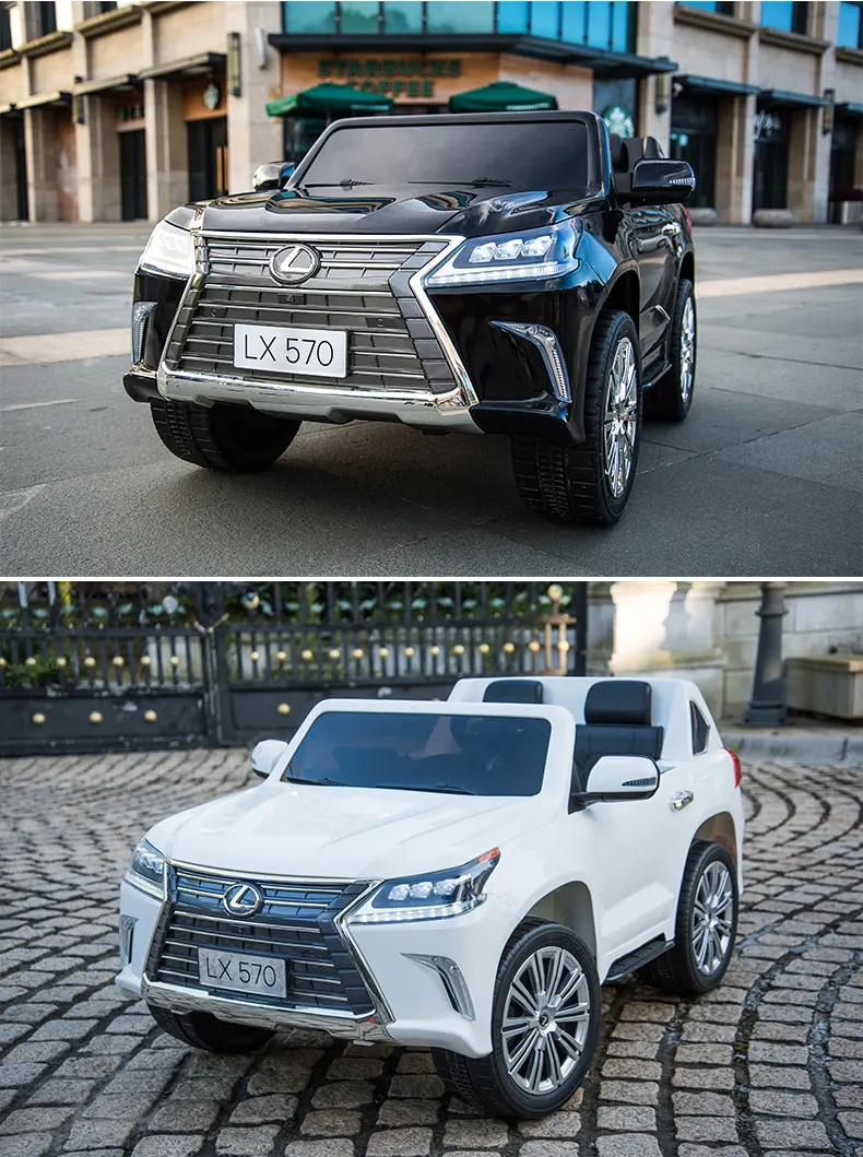 12v Electric Car Children Electrical Kids Ride On Car Lexus Lx570 For ...