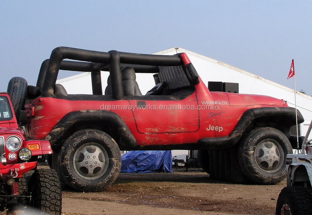 2020 Hot Sale Inflatable Jeep Car,Giant Inflatable Jeep For Advertising ...