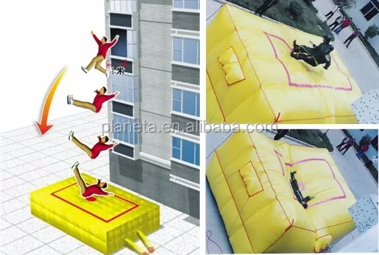 High Quality Safety Jumping Cushion,Inflatable Safety Air Cushion For ...