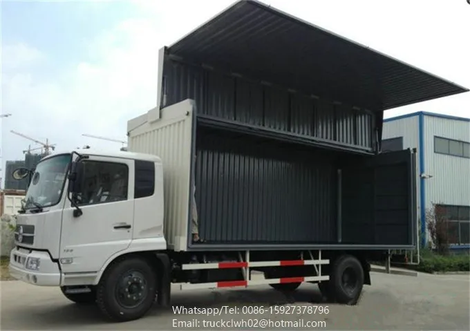 15-20 Ton Hydraulic Open Wing Body Truck - Durable & Versatile