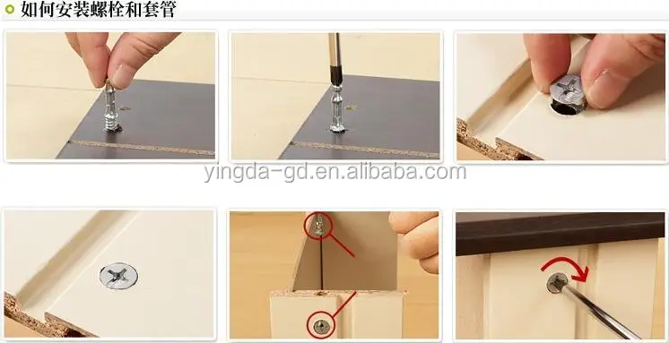 Furniture Cam Lock Screw/cam Fastener Fittings - Durable & Stylish