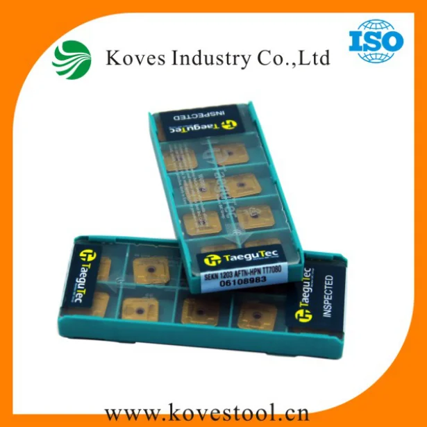 Taegutec Cutting Tool Cnc Tungsten Carbide Drill Bit Inserts Sekn 1203 ...