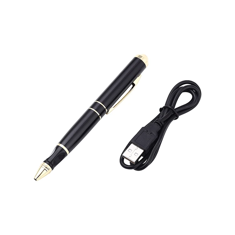 Portable Spy Ball Pen Hidden Audio Voice Recorder Mini Dictaphone Pen ...