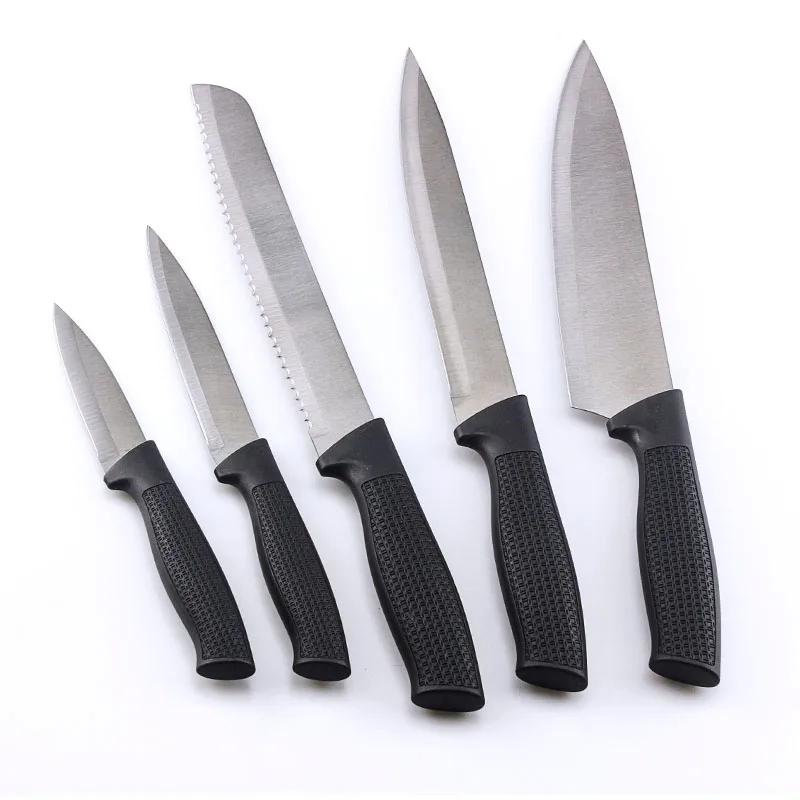 4pcs Pp Handle Knife Set With Saw Blade - Buy 4pcs Pp Handle Knife Set ...