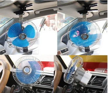 6 Inch Cooling Fan - Efficient Car Interior Ventilation