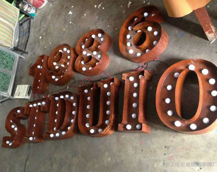 High Quality Vintage Marquee Bulb Channel Letters - Buy Vintage Channel ...