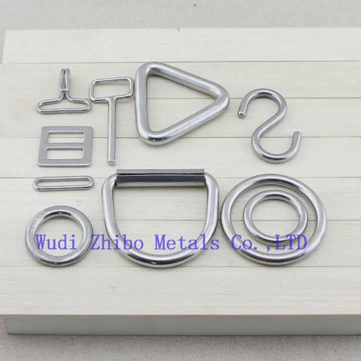 Stainless Steel Welded Rigging Hardware Triangle Ring / D Ring/ O Ring ...
