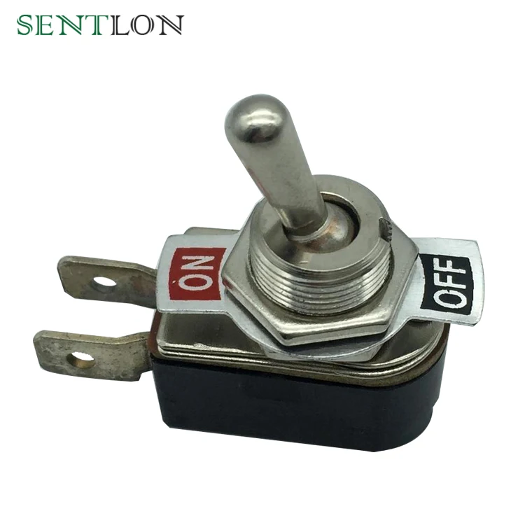 AC 6A/125V 3A/250V SPST ON-OFF Toggle Switch - Factory Price
