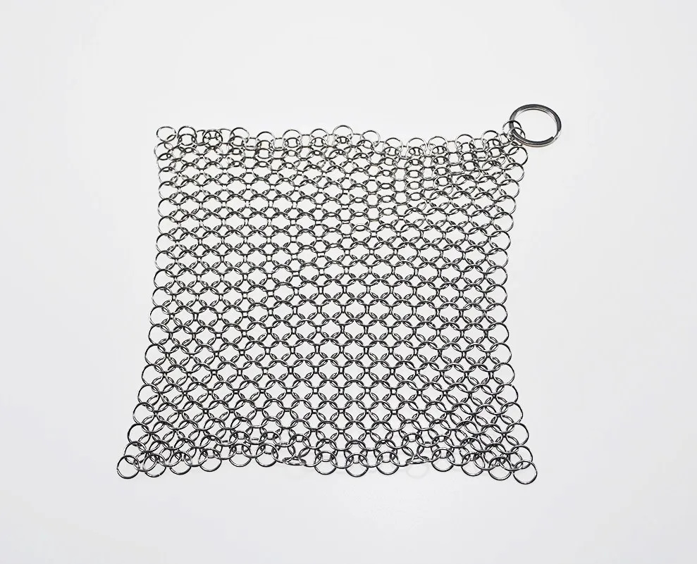 Stainless Steel Chainmail Ring Mesh - Durable & Versatile