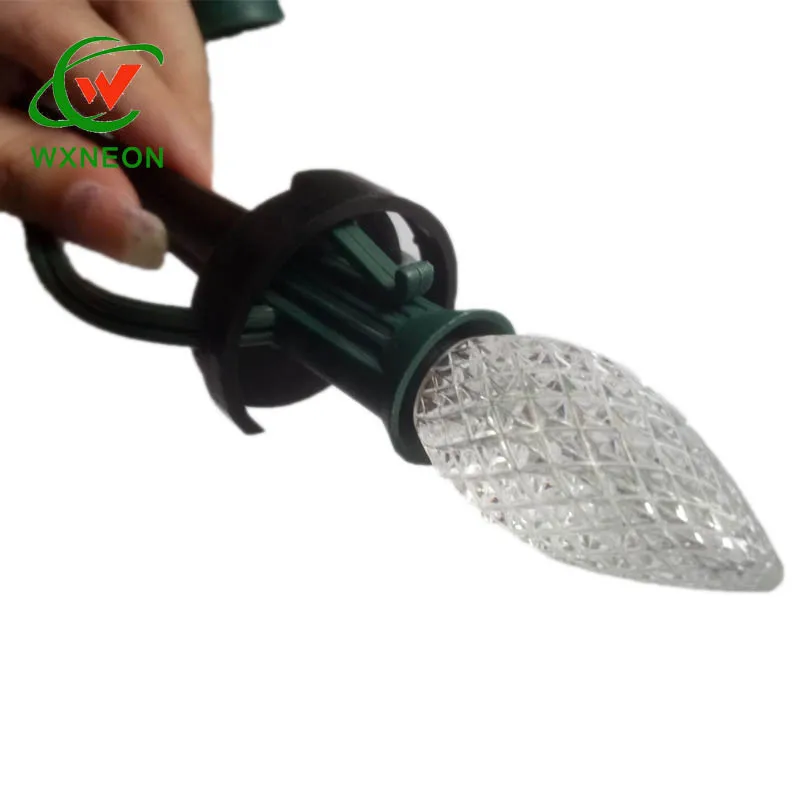 2 Pins Slide On Electrical Vampire Male Plugs For String Light ...