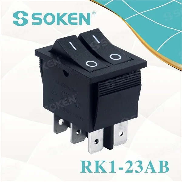 Kema Keur Switch Double Rocker Switch T85 - Buy 250vac 16a T100 Or ...