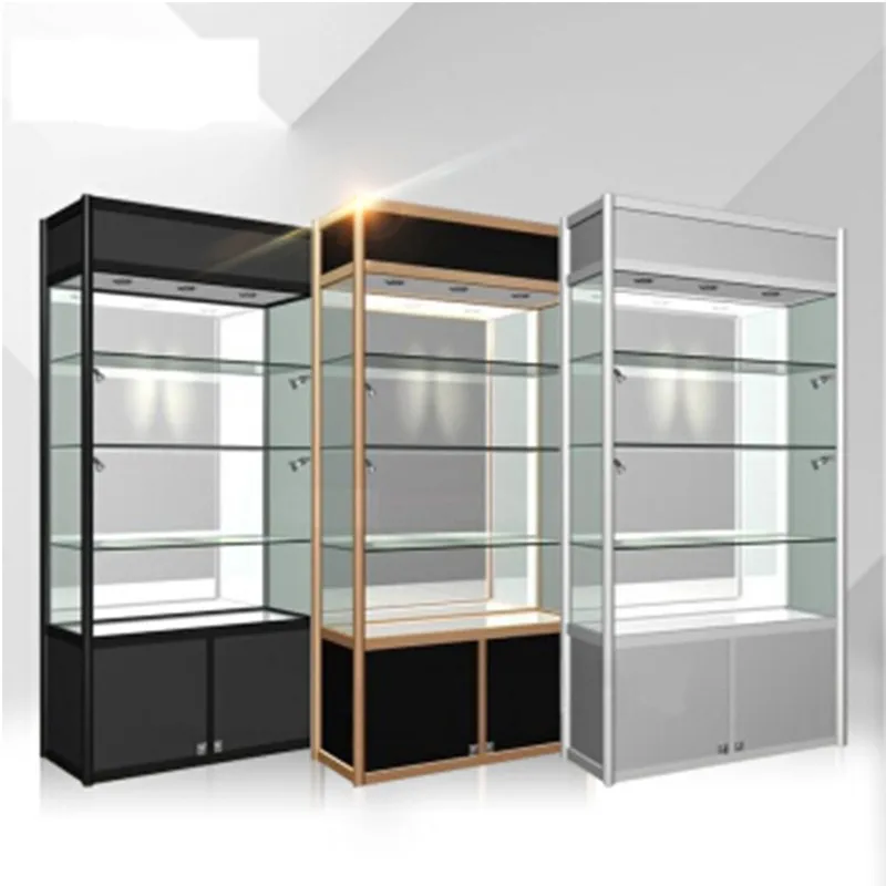 Living Room Showcase Design With Glass Shelves - Buy Glass Counter Top ...