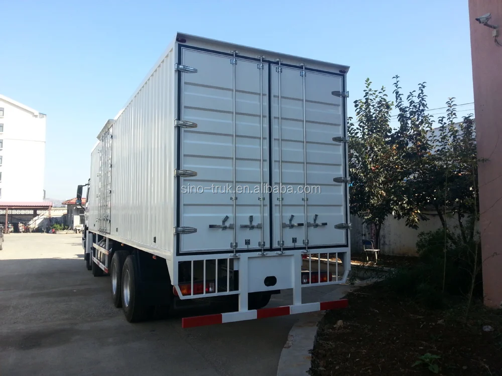 40t Container Cargo Truck/ General Goods Transport Truck/howo Logistic ...