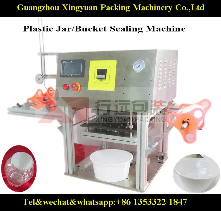 Desktop Automatic Bucket Cup Sealing Machine /tin Can Sealer Machine ...