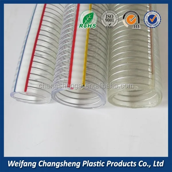 8 Inch Smooth Inside Spiral Steel Wire Reinforced Pvc Drain Pipe - Buy ...