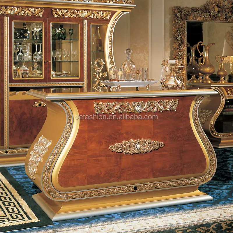 OE-FASHION Luxury Home Mini Bar Counter Design High Bar Table for Home ...