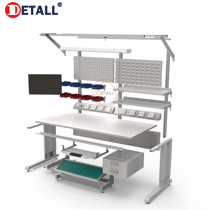 Estándar Industrial Electrónica Mesa De Laboratorio Esd Workbench Para ...