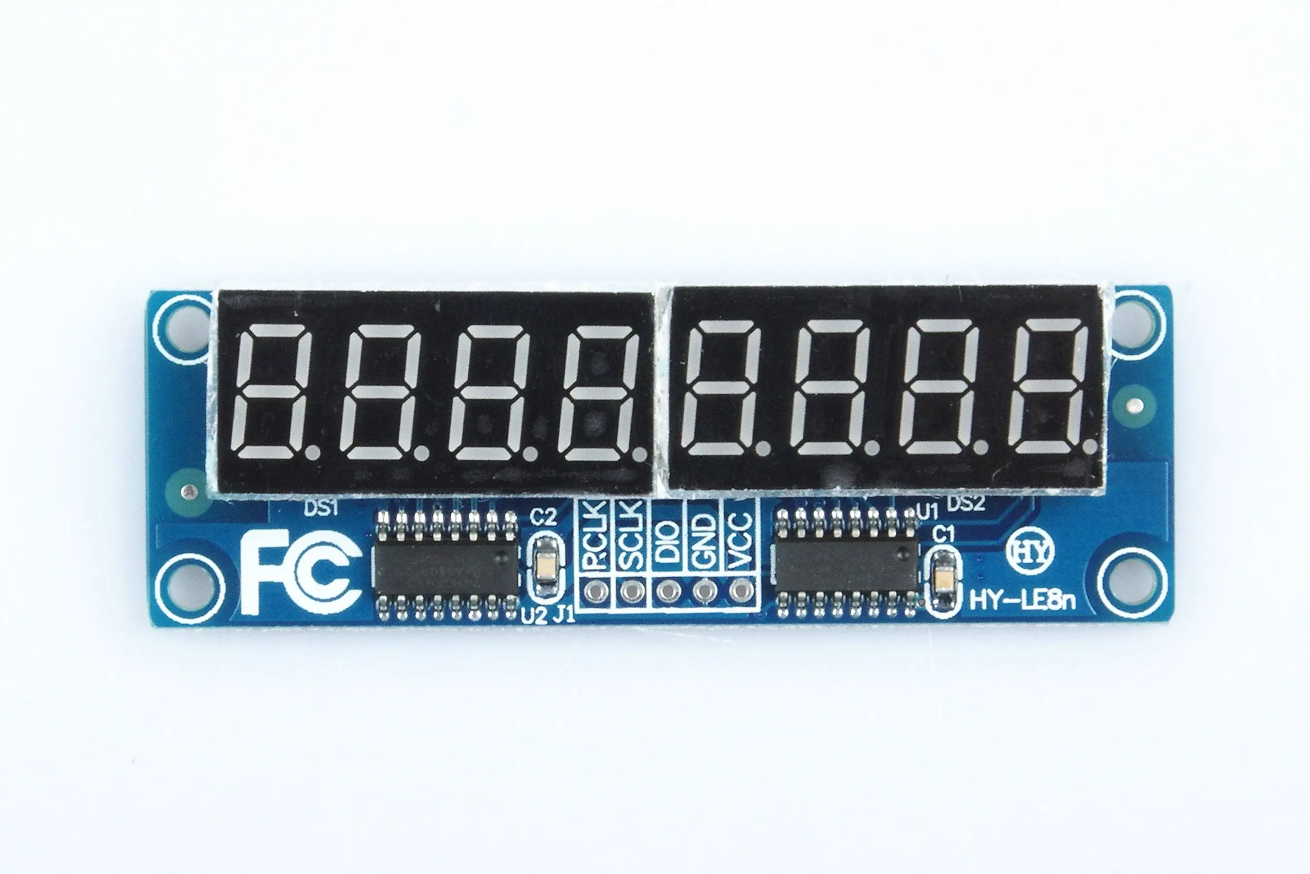 Solu 74HC595 8Bit 8-Digit LED Display Module Red Digital Tube 0.36 for ...