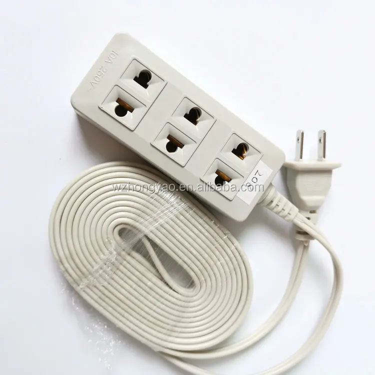 Southeast Asia 3 Gang Electric Socket With Wire,Tabletop Extension ...