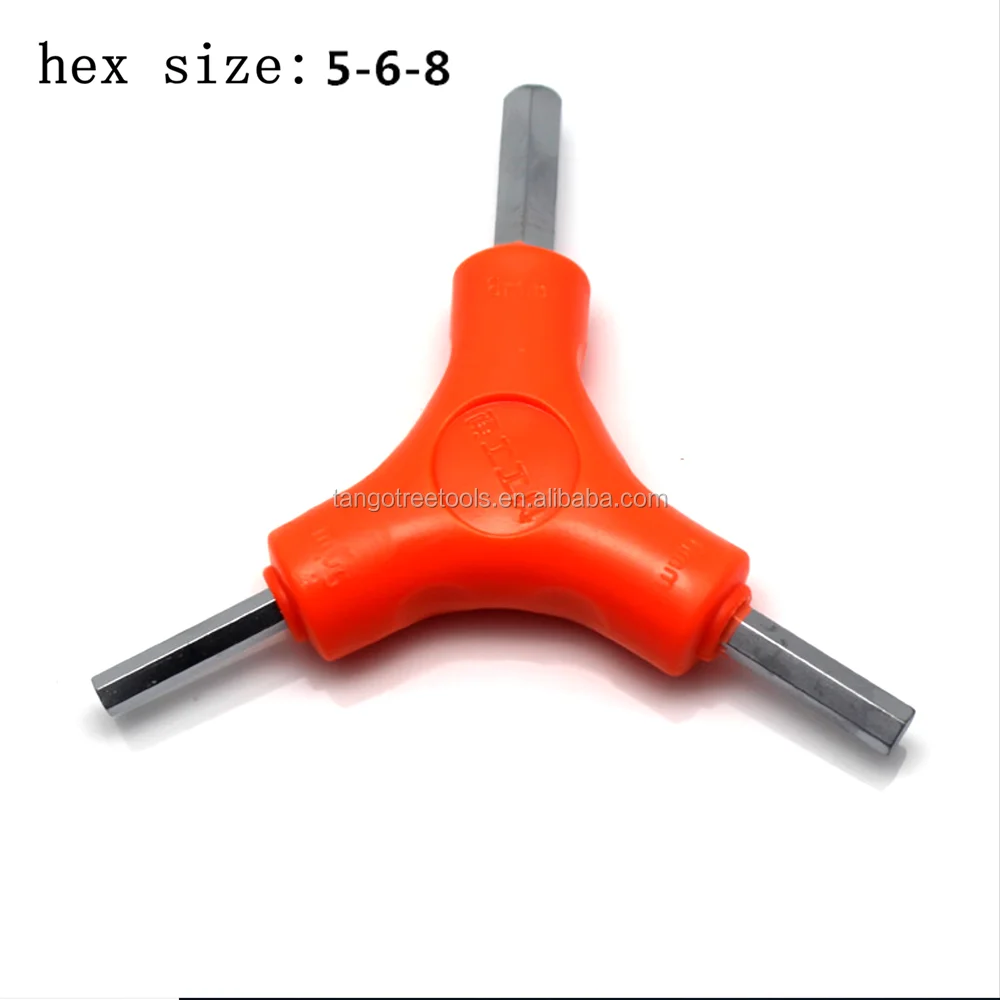 3 In 1 Y Shape Hex Allen Key Wrench H2.5-3-4mm H3-4-5mm H4-5-6mm H5-6 ...