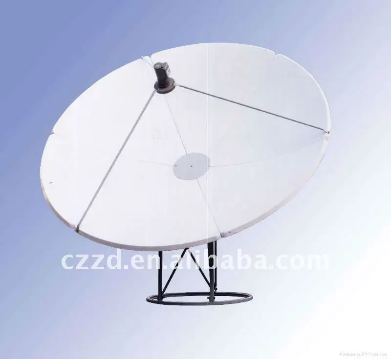 offset C-band 120cm Flat Satellite Dish Antenna High Quality c Band ...