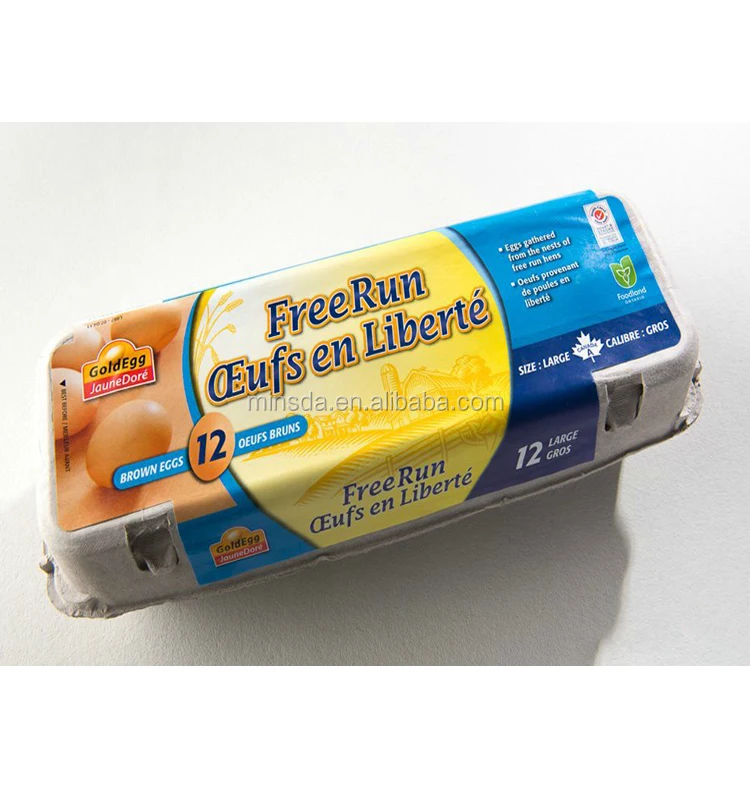 Stiker Label Baki Telur Label Kotak Telur Kustom Dari Perusahaan ...