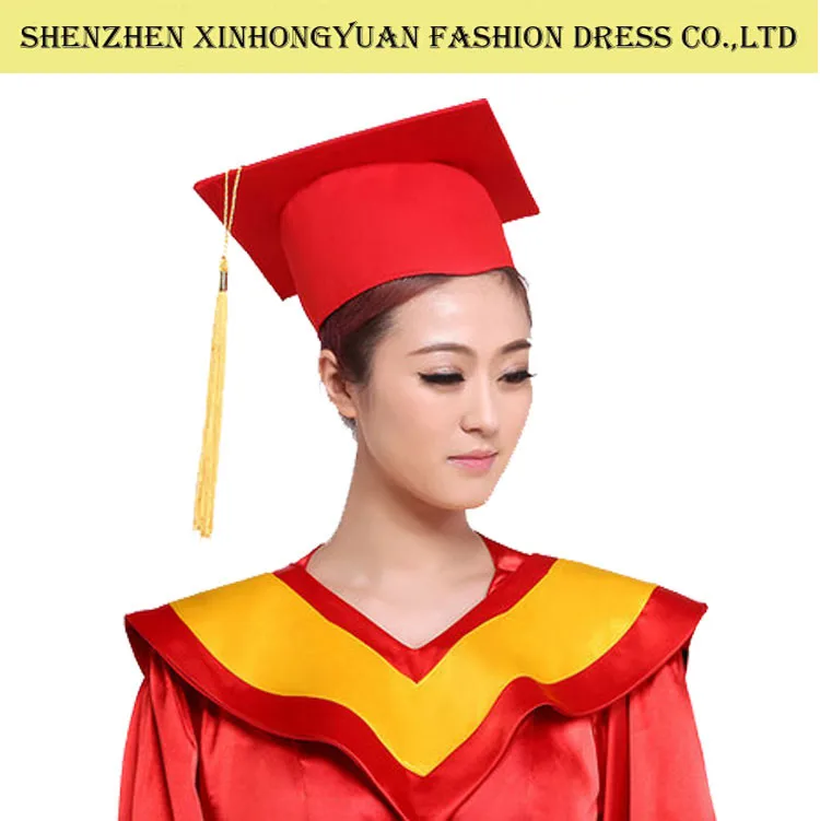 Wholesale Best Quality Red Graduation Caps And Gowns For School - Buy ...
