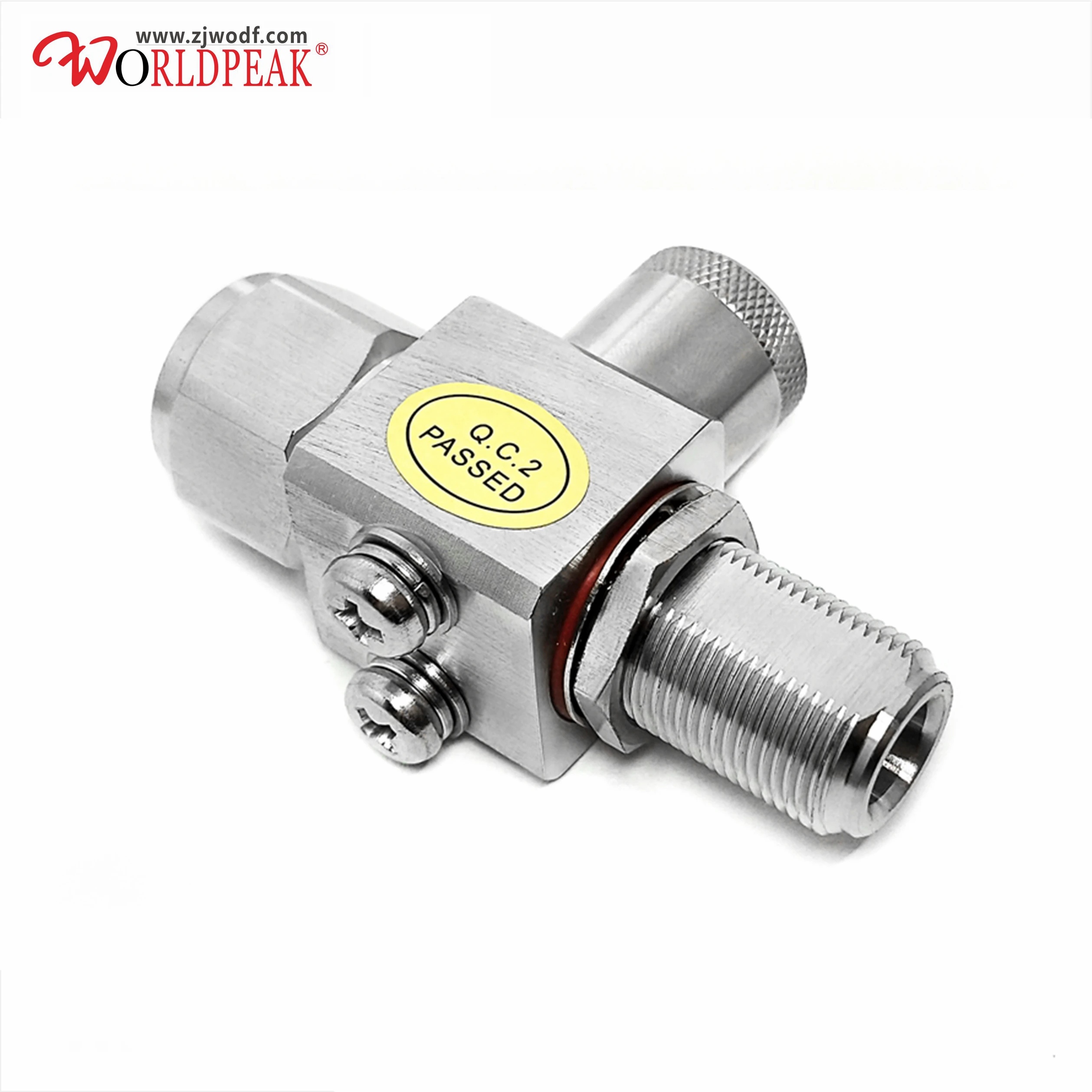 Rf Lightning Arrester 2.3-6ghz 1/4 Wavelength N Female Bulkhead To N ...