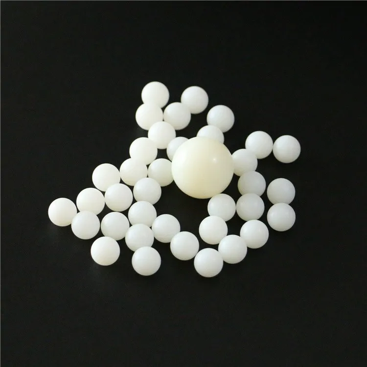 17mm 25mm 30mm PA66 PTFE Plastic Balls for Check Valves