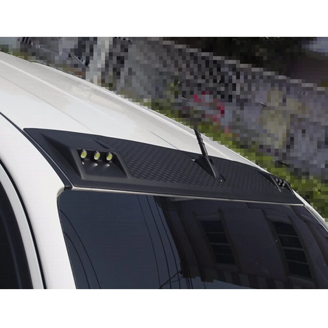 Powerful Front Roof Spoiler With Led For Hilux Revo 2015+ - Buy Revo ...