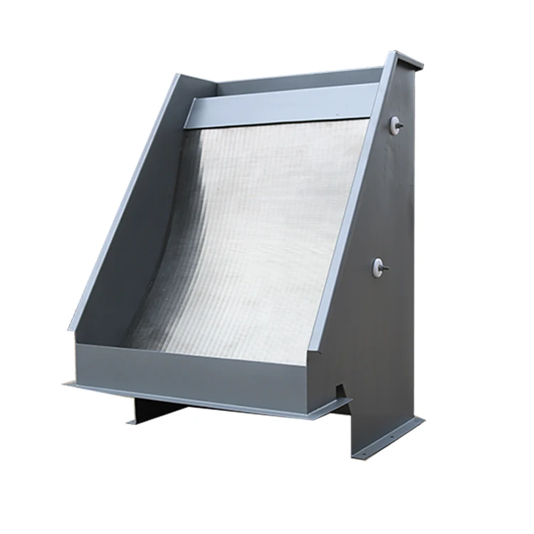 Waste Water Treatment Plant Static Screen Filter For Solid Liquid ...