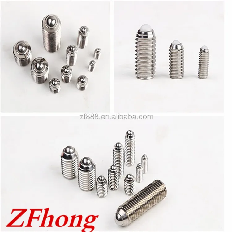 M3 To M12 Stainless Steel 304 Spring Ball Set Screw/ Ball Plunger Set ...