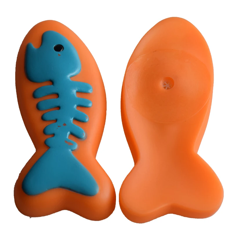 Cute Fish Shaped Non Toxic Sound Squeaky Dog Toy - Buy Squeaky Frog Pet ...