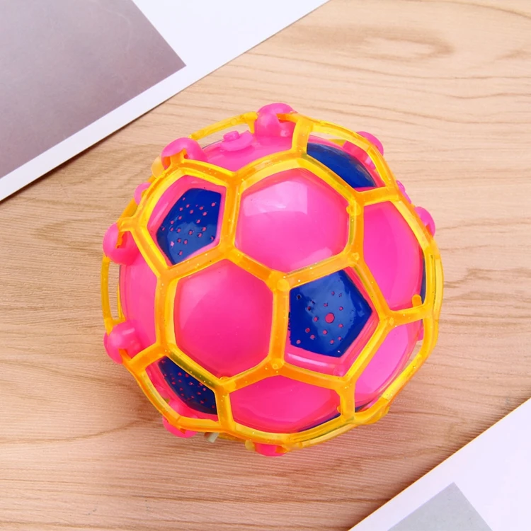 Enjoybay Led Light Jumping Ball Toys Kids Crazy Music Football Bouncing ...