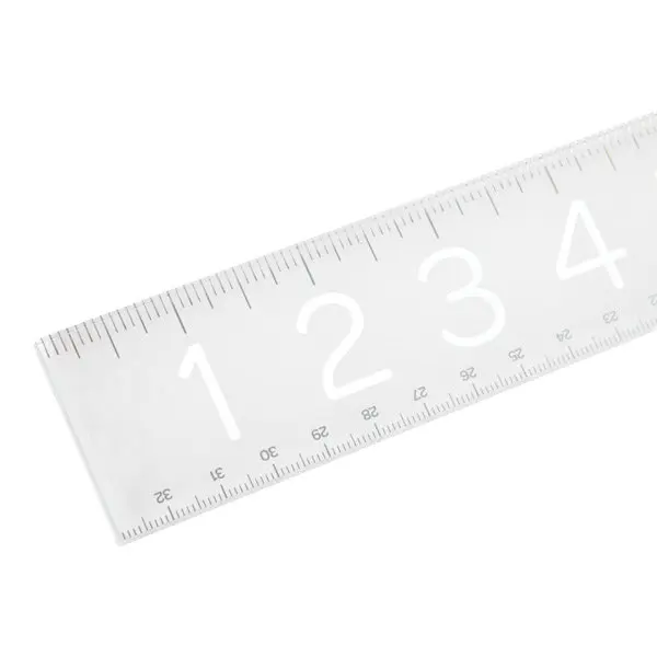 Wholesale Laser Cut Engraved Acrylic Rulers - Clear & Durable