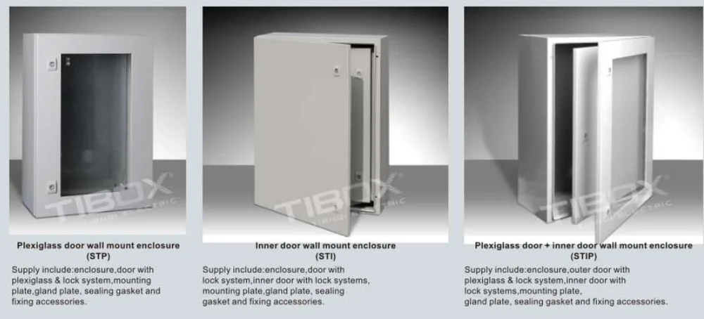 Tibox Indoor/internal Door Low-voltage Electrical Panel Plexiglass Door ...