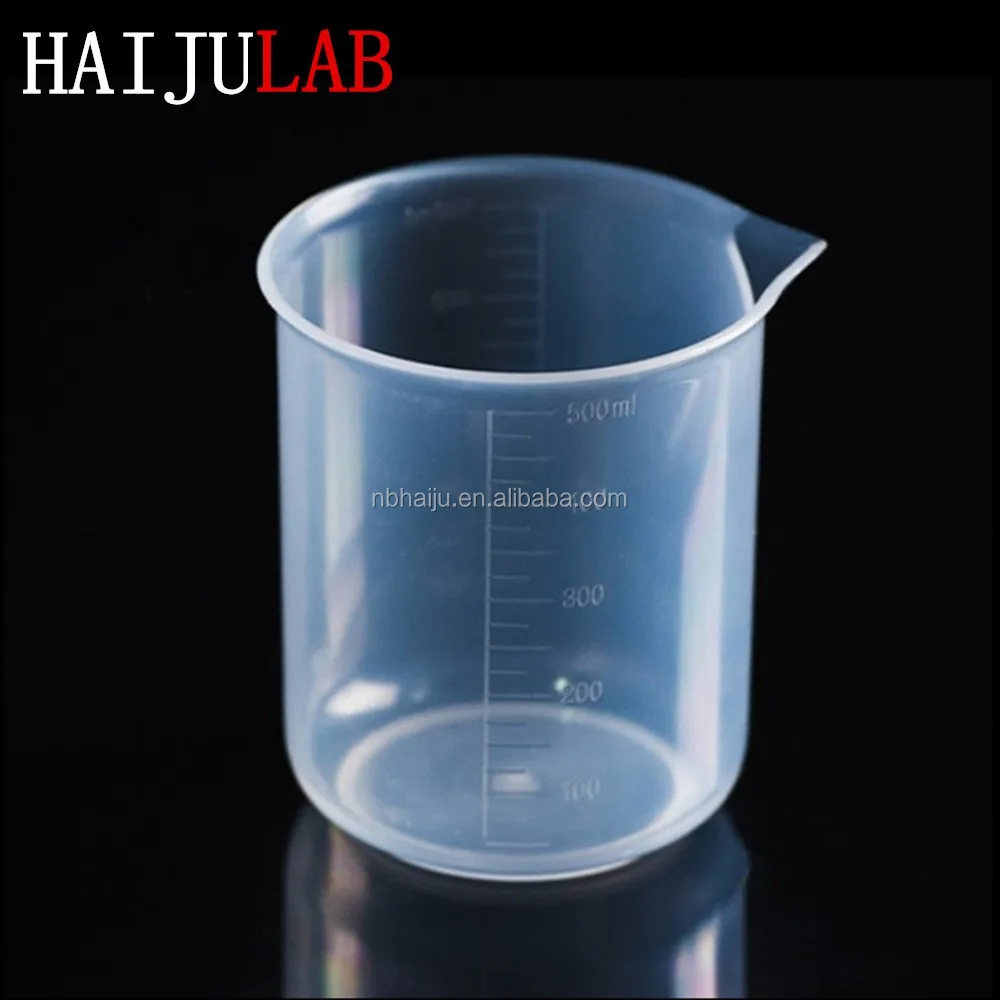 Haiju Lab 500ml Plastic Beaker With Pp Material - Buy 500ml Plastic ...