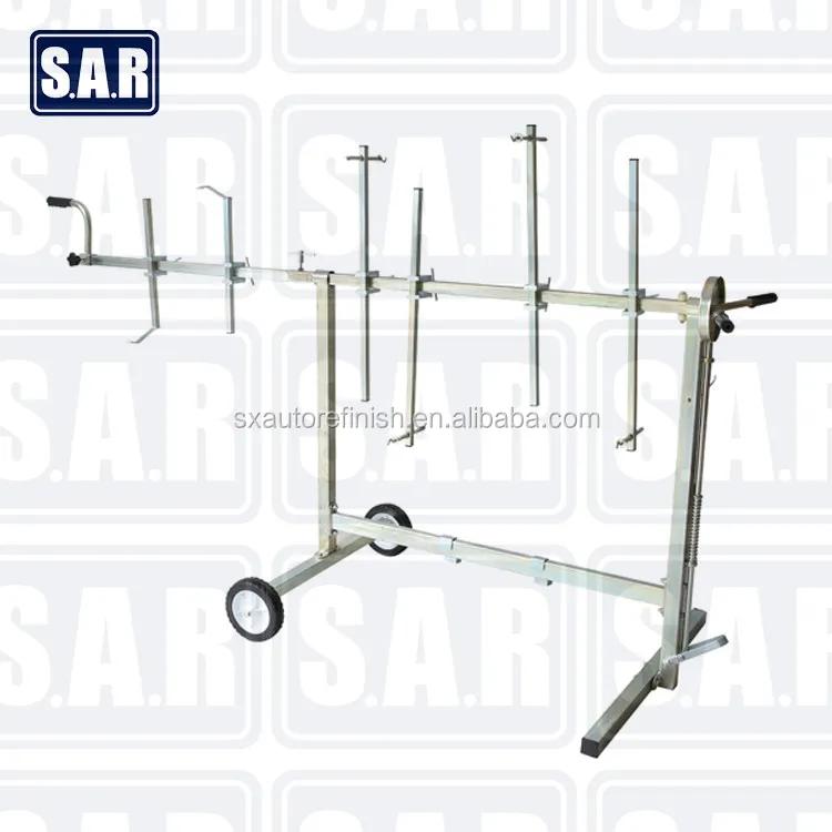 Auto Bonnet Rotary Stand/ Rotating Painting Stand/ Adjustable Mobile ...