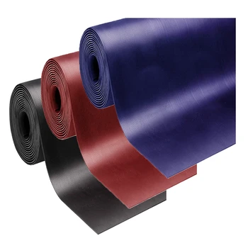 3mm Non Slip Fine Ribbed Rubber Sheets / Mats / Rolls / Flooring - Buy ...