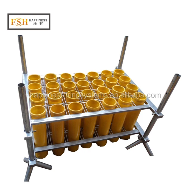6 Inch 28 Shots Fireworks Display Rack - Harmless & Smokeless