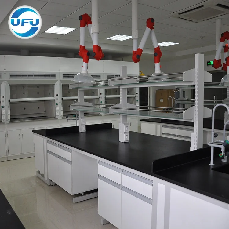 Full Steel Metal Floor-Mounted Structure Chemical Resistant Lab ...