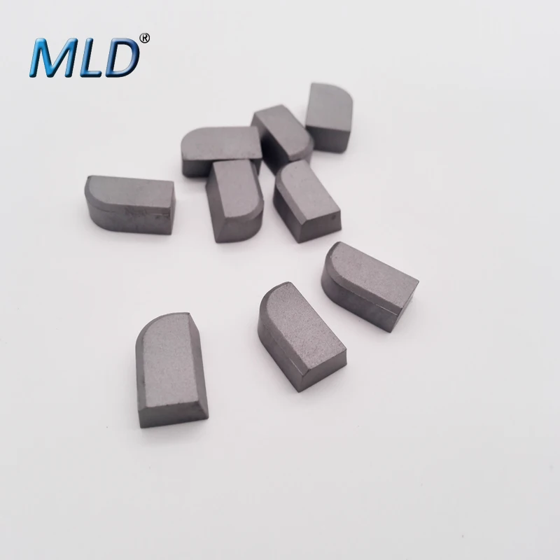 Type B Cemented Carbide Brazed Cutting Tips Brazed Tips For Turning ...